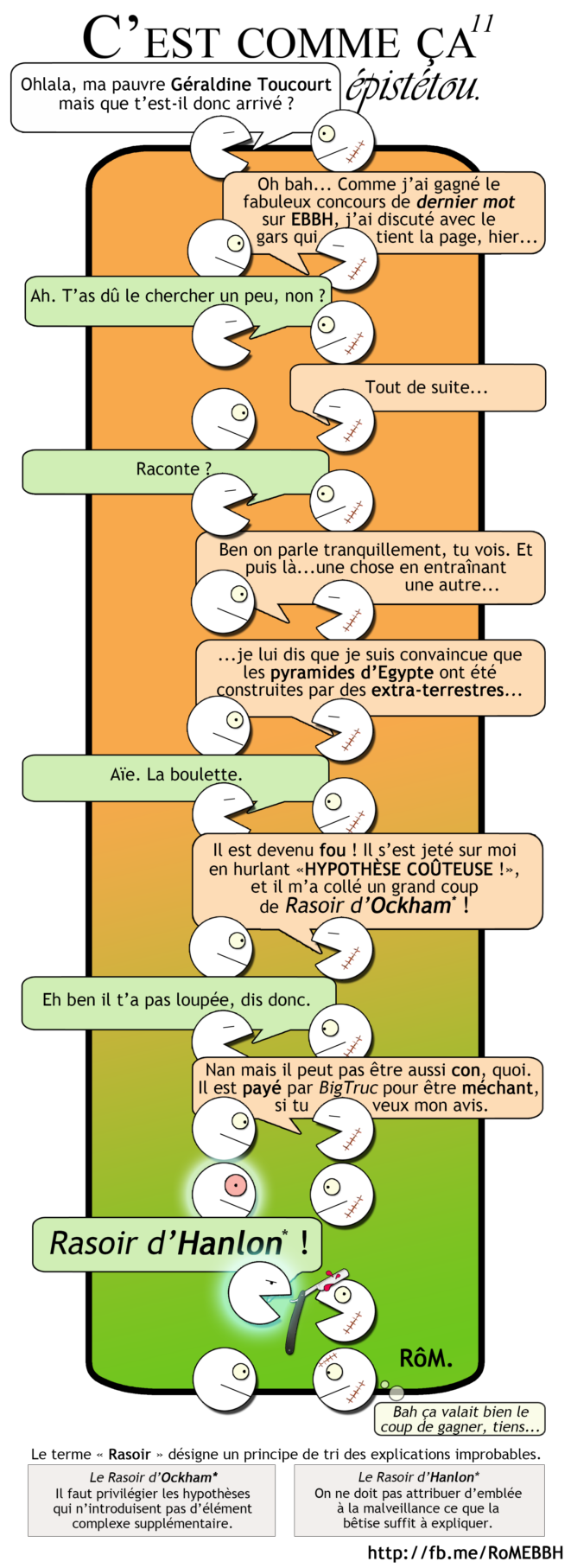 Épisode #11 – Les rasoirs d’Ockham et d’Hanlon – Evidence Based Bonne ...