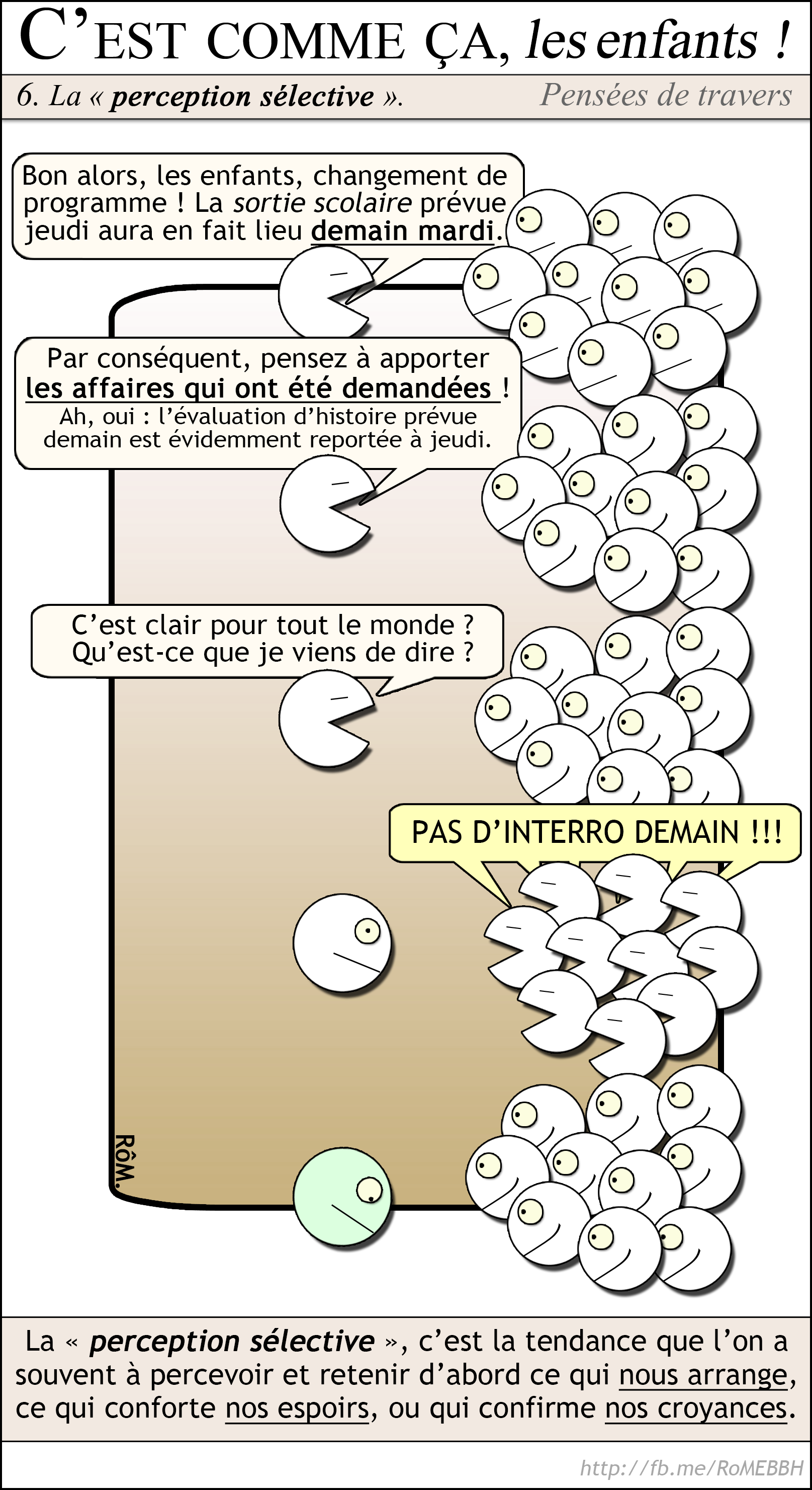 Ép. #6 (Enfants) : la perception sélective – Evidence Based Bonne Humeur