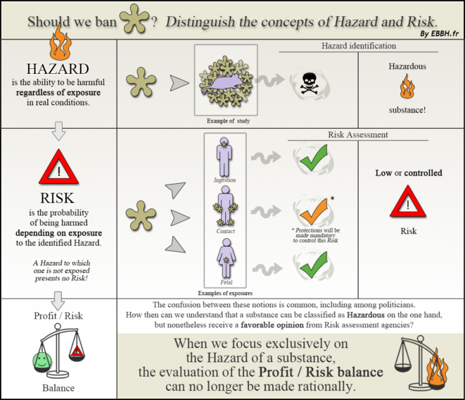 Distinguish the concepts of Hazard and Risk – Evidence Based Bonne Humeur